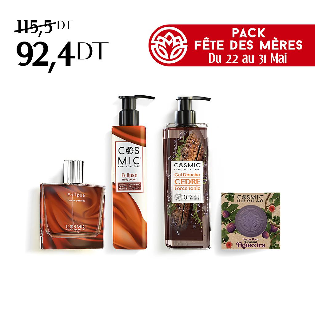 Pack: PF Eclipse+Lotion Eclipse+Gel Douche Cédre+Savon Figuextra ...